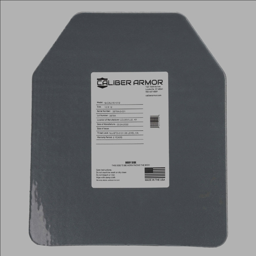 Level IIIa lightweight plate – Triad Medical Training