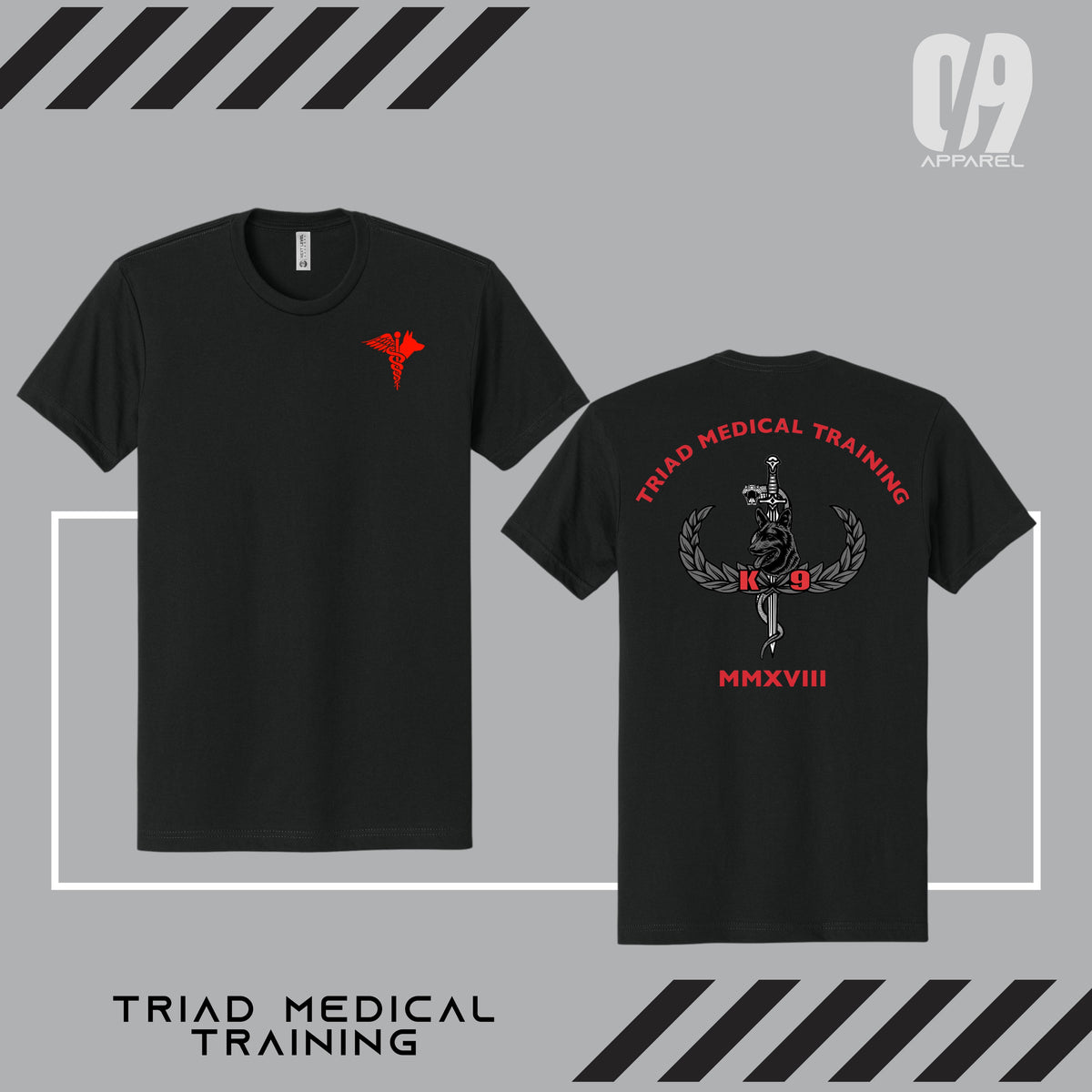 Triad K9 Medical Tee – Triad Medical Training
