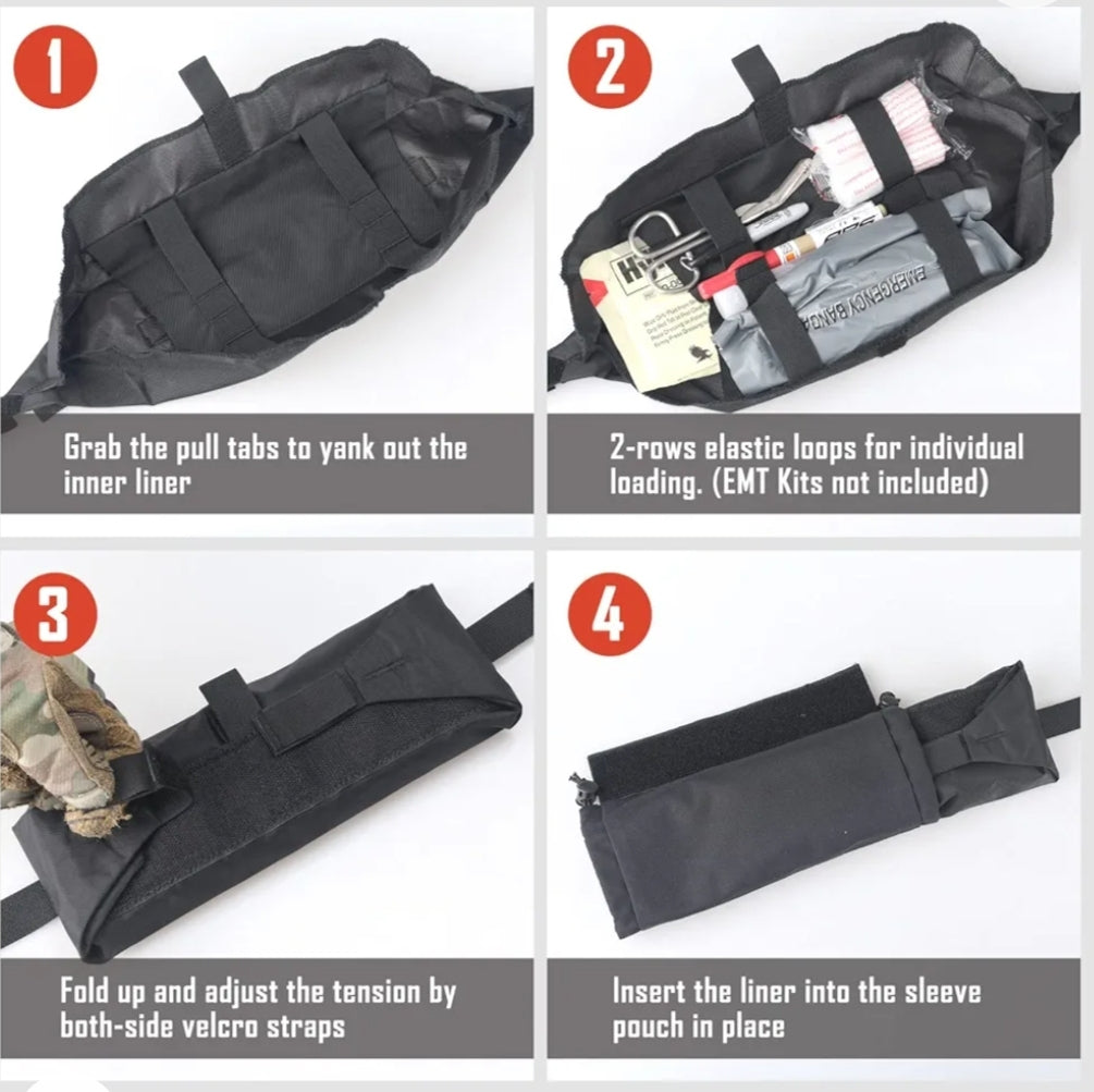 K9 TacMed IFAK Roll kit – Triad Medical Training